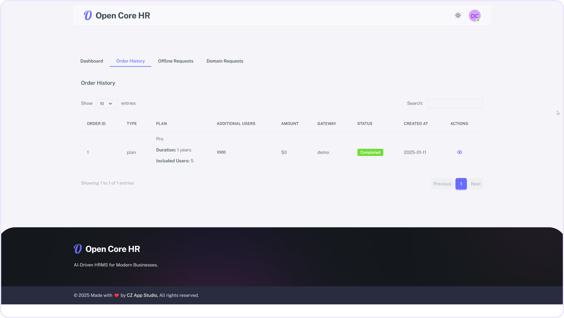 Open Core Business Suite SaaS – HRMS, Accounting, Payroll, Field Operations & More by czappstudio
